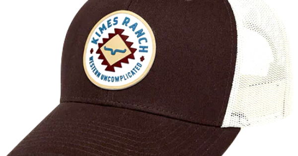 Trucker Hat - Kimes Ranch Vaughn - Brown